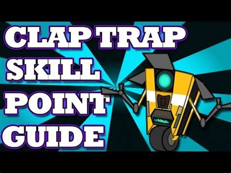 Borderlands Pre Sequel Claptrap Skill Point Guide Hd Youtube