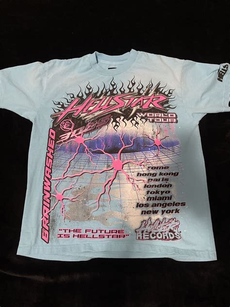 Hellstar Hellstar Neuron Tour T Shirt Grailed
