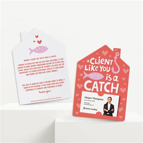 Set of A Client Like You Is A Catch! | Valentine's Day Mailers ...