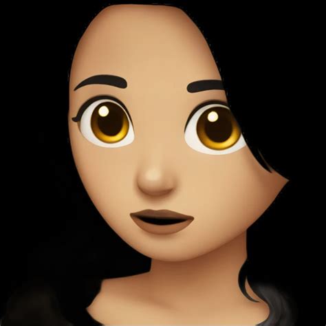 Short Black Hair Brown Color Girl Crying Emoji Ai Emoji Generator