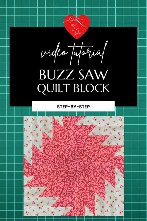 How To Make A Buzz Saw Quilt Block