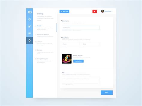 Simple Setting Page In 2021 Web Design Settings Sticker Book