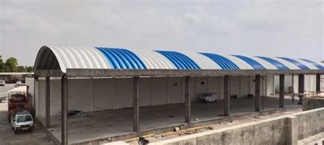 Aluminium Industrial K Span Roofing System Thickness 0 80 Mm At ₹ 136