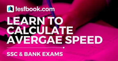 Beginner S Guide To Calculate Average Speed SSC CGL Quant