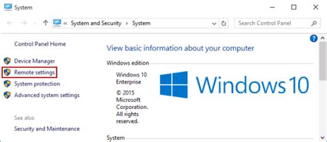 Change Remote Assistance Settings On Windows 10