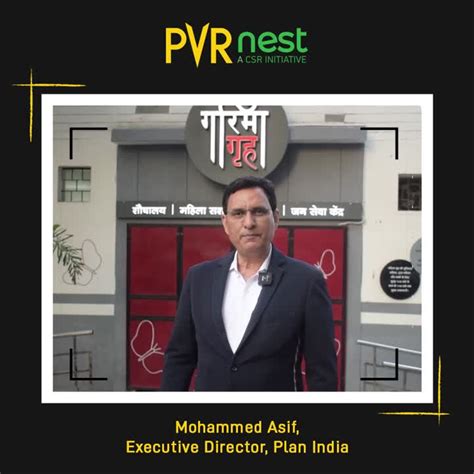 Video Pvr Nest On Linkedin Mr Mohd Asif Executive Director Plan