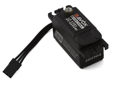 Savox SC MG Black Edition Low Profile High Speed Digital HV Servo SAV SC MGP BE