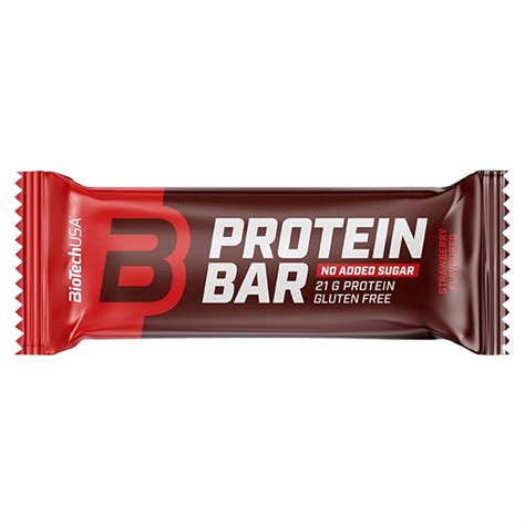 Biotech Usa Protein Bar Strawberry Flavoured
