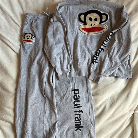 Paul Frank Oversized Sweat Suit Set Paulfrank Depop