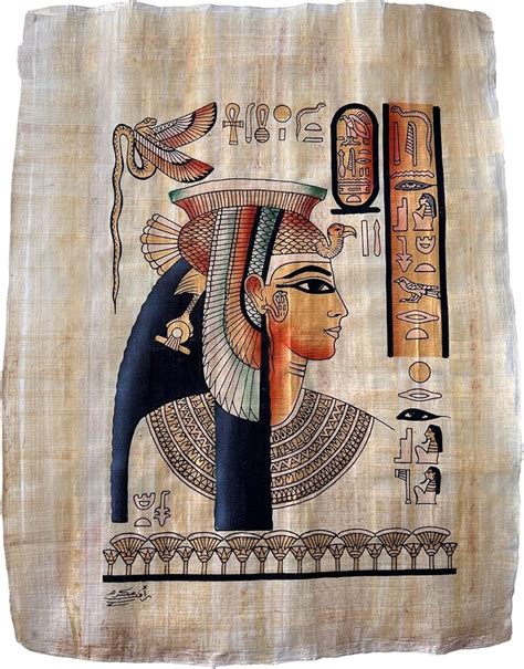 Egyptian Paintings Of Cleopatra Egyptian Legend Lives On As The Hand