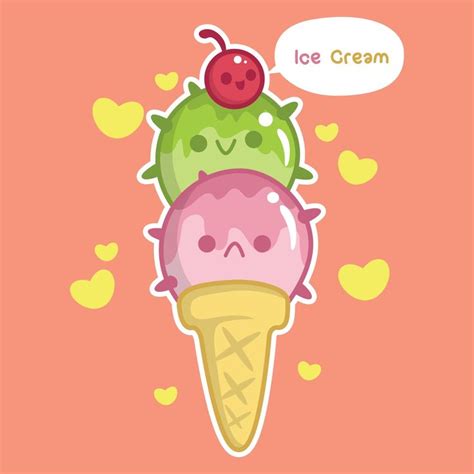 I Scream Cute Pictures Artwork Character