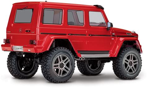 Traxxas Trx 4 Crawler With Mercedes Benz G 500 Body Red Traxxas