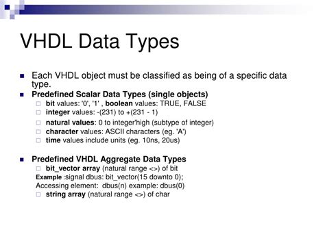 PPT - VHDL PowerPoint Presentation, free download - ID:3713510