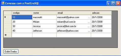 Acessando O Postgresql