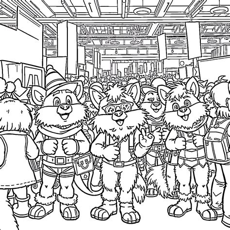 Best Furry Coloring Pages Free Printable Pdf