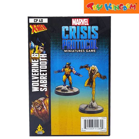 Marvel X Men Cp 40 Crisis Protocol Wolverine And Sabretooth Character Pack
