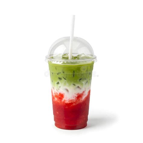 Strawberry Matcha Latte Stock Illustrations 191 Strawberry Matcha