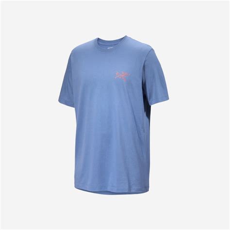 아크테릭스 아크멀티 버드 로고 Ss 티셔츠 스톤 워시 Arcteryx Kream