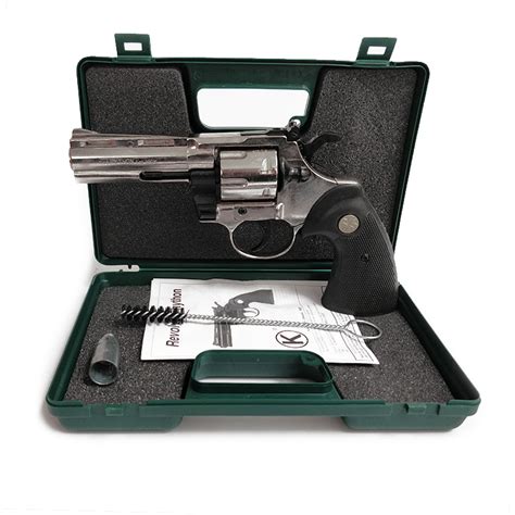Révolver de défense 9 mm Python chromé Armes de défense Revolvers à
