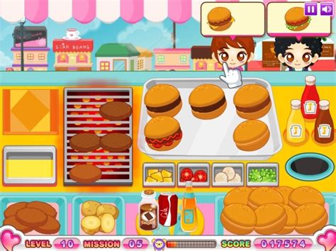 이엔아이 스튜디오 키니위니 닷컴 플레시 게임 쥬디의 맛있는 햄버거 네이버 블로그