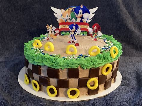Easy Sonic The Hedgehog Cake Lego Birthday Cake Sonic The Hedgehog Cake Hedgehog Cake