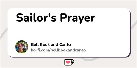 Sailors Prayer Ko Fi ️ Where Creators Get Support From Fans Through