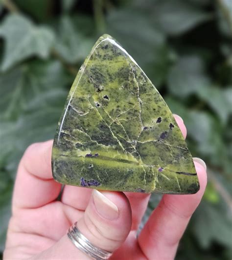 Atlantisite Serpentine And Stichtite Tasmania Polished Freeform