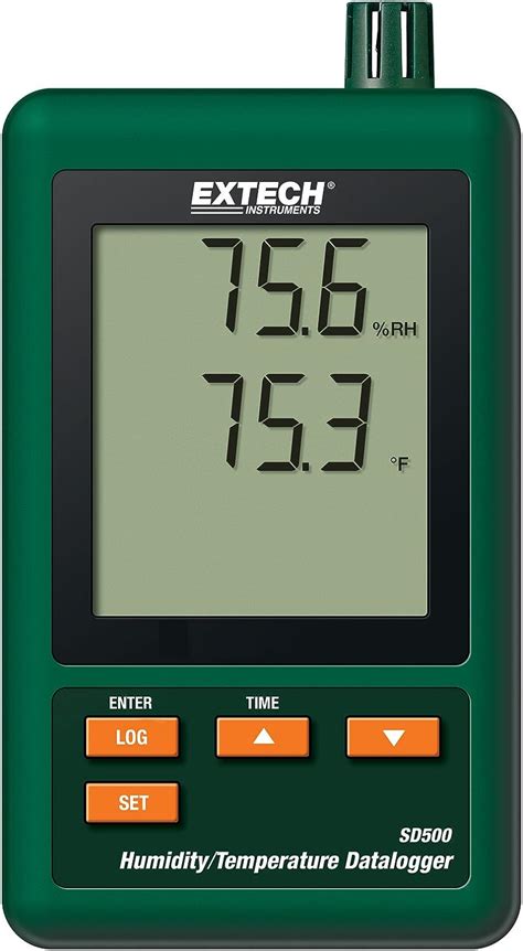 Extech SD500 Humidity And Temperature Datalogger Review Data Loggers