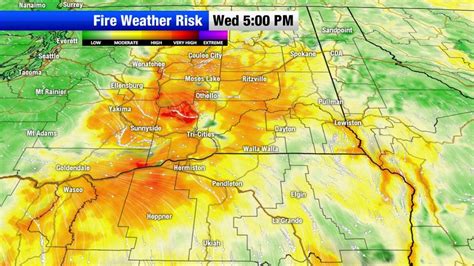 Weather Alert For Record Highs And Very High Fire Danger Across Eastern
