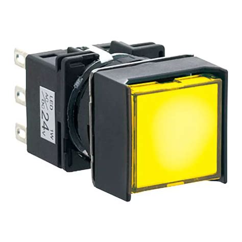 Buy Idec Lb Series Illuminated Push Button Switch Square Φ16 Mm Lb2l A1t14y Online At Best