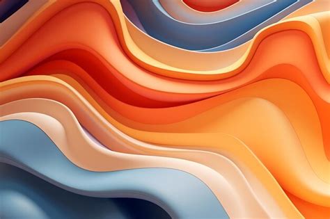 Premium Photo An Abstract Contour Background With Fluid Lines And Interconnected Shapes