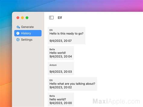 elf mac générez des voix ia avec elevenlabs gratuit maxiapple