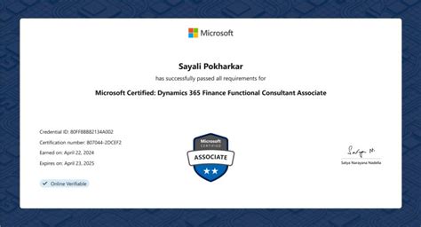 Sayali Pokharkar On Linkedin Mb310 Dynamics365