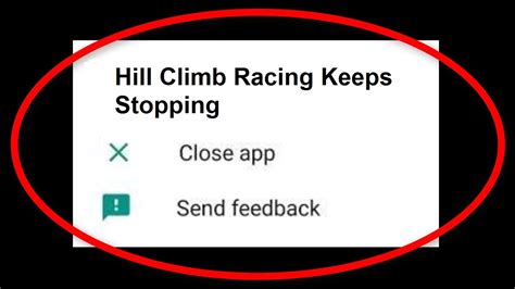 fix hill climb racing keeps stopping android fix hill climb racing