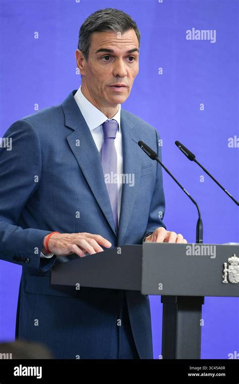 The President Of The Government Pedro Sanchez Appears Before The