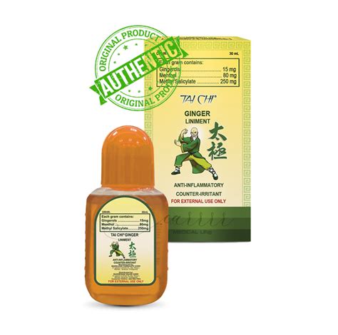 Tai Chi Ginger Liniment 30ml Lazada Ph