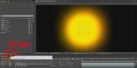 How To Make Things Glow In Adobe After Effects Basic Tutorial