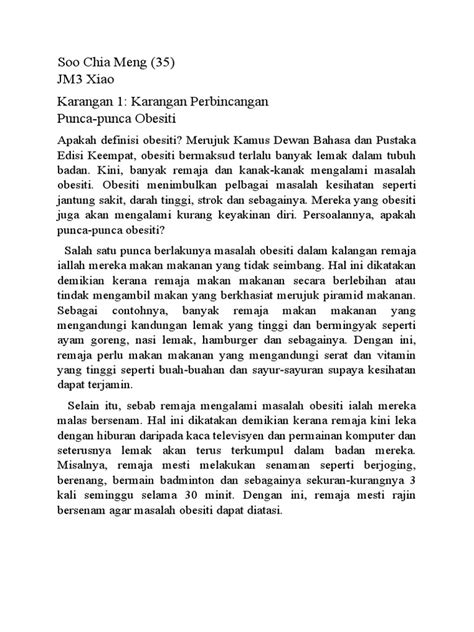 Punca Punca Obesiti Pdf