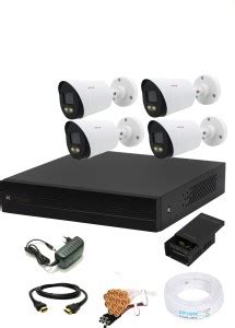 CP PLUS 4 Channal HD DVR 1080p 1Pcs Colorful View In Nightvision Outdoor Camera 2 4 MP 4Pcs 4CH