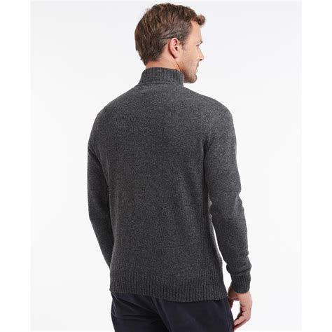 Barbour Essential Lambswool Half Zip Jumper The Gun Cupboard