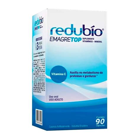 Redubío Emagretop Suplemento Vitamínico Que Auxilia Na Redução De