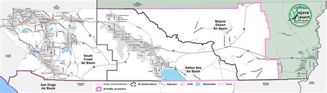 District Boundaries Mojave Desert Air Quality Management District