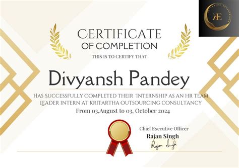 divyansh pandey on linkedin hrintern hrtl internship