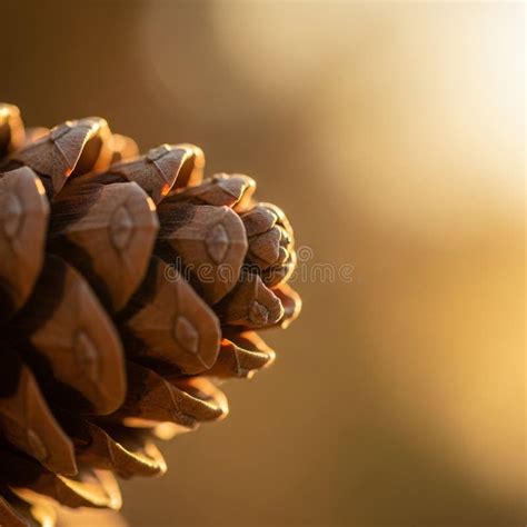 Showing Details Of Its Scales Highlighted Against A Warm Blurred