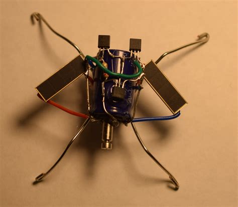 Make A Solar Powered Bug Robot 9 Steps With Pictures Instructables