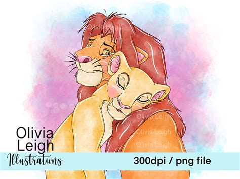 Lion King Drawings Nala And Simba Lion King Drawings Nala And Simba