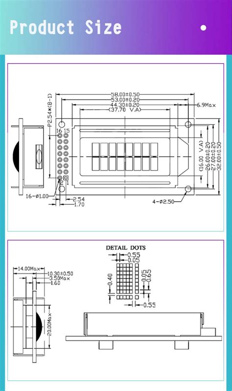 Character Lcd Display Pinout Parallel Display Module