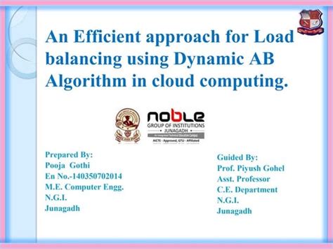 An Efficient Decentralized Load Balancing Algorithm In Cloud Computing