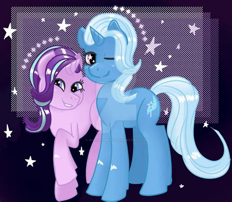 Trixie And Starlight By Kiwiscribbles On Deviantart