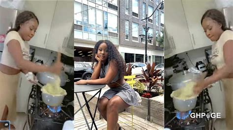 Im A Chef In The Kitchen Efia Odo Says As She Shares Video Of